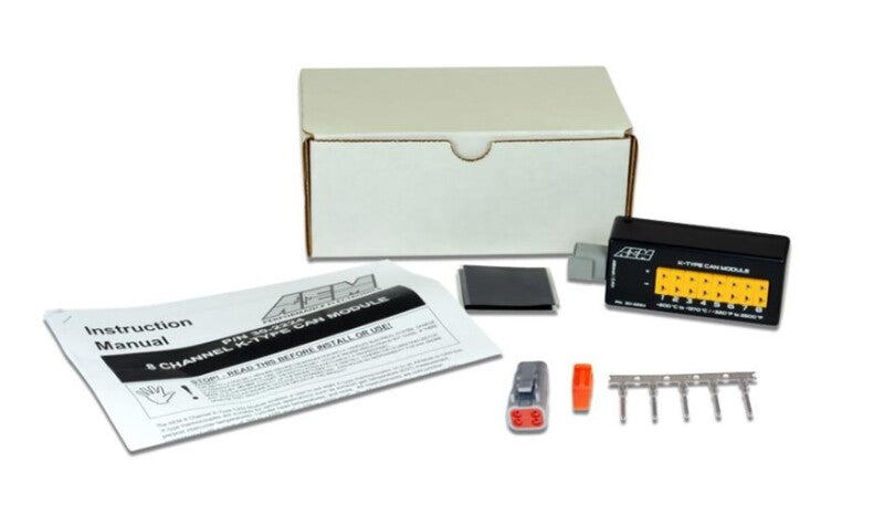 AEM 8 Channel K-Type Thermocouple EGT CAN Module – RetroShopLLC