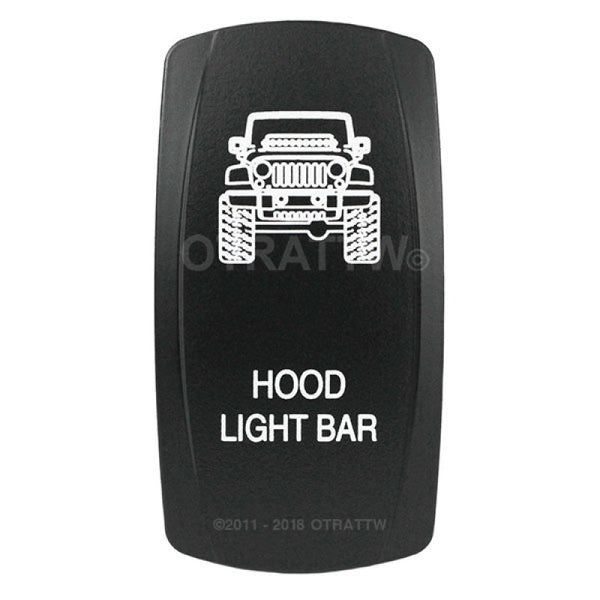 Spod JK Hood Light Bar Rocker Switch – RetroShopLLC