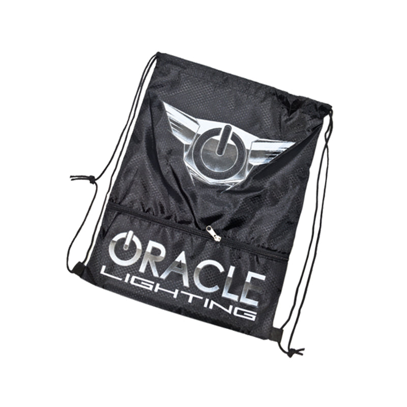 Oracle Draw String Bag - Black/Silver – RetroShopLLC