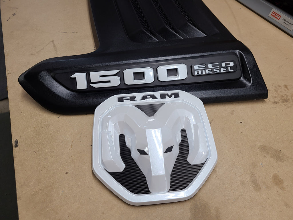 5G Ram Painted Badges – RetroShopLLC