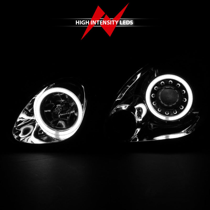 ANZO 1998-2005 Lexus Gs300 Projector Headlights w/ Halo Chrome ...
