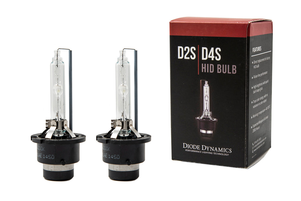HID Bulb D2S 8000K Pair Diode Dynamics – RetroShopLLC