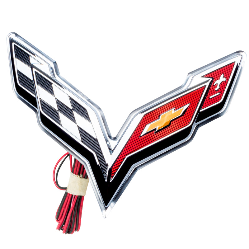 Oracle Corvette C7 Rear Illuminated Emblem - Red – RetroShopLLC