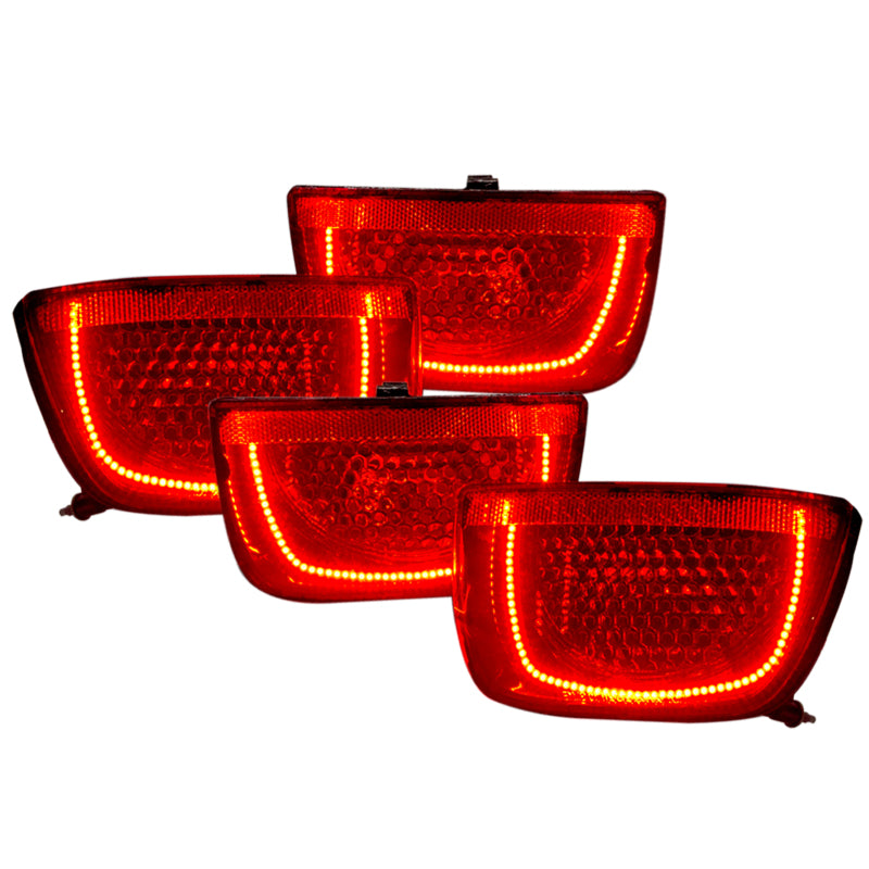 Oracle Chevy Camaro 10-13 Afterburner 2.0 Tail Light Halo Kit - Red ...