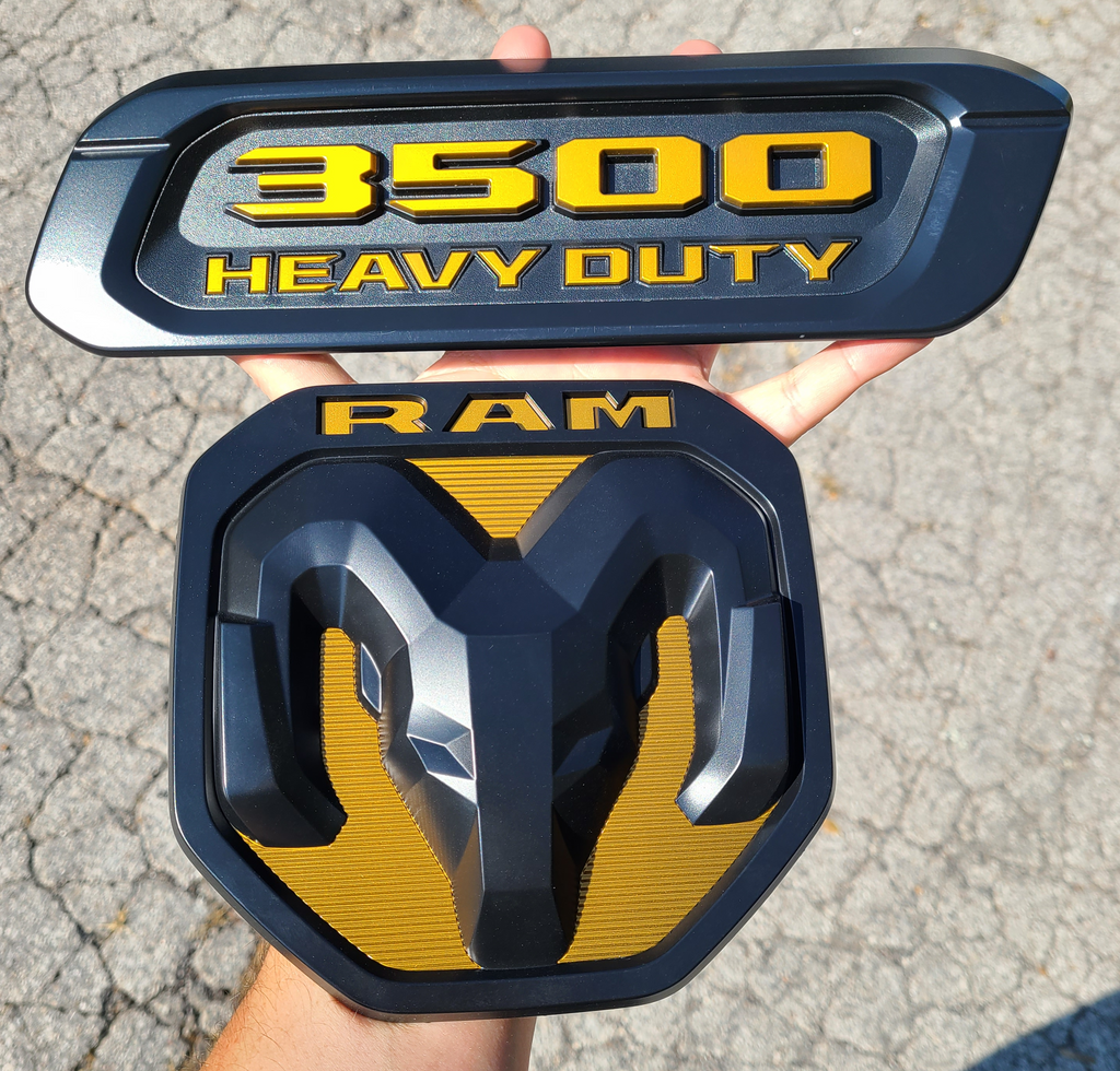 5G Ram Painted Badges – RetroShopLLC