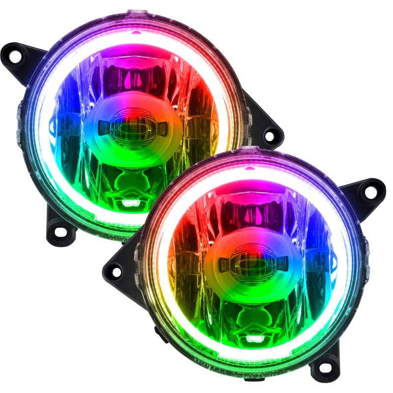 Oracle Ford Mustang GT 13-14 LED Fog Halo Kit - ColorSHIFT – RetroShopLLC