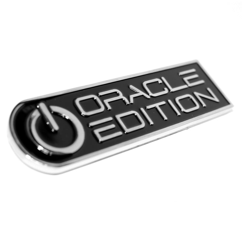 Oracle Edition Badge - Right/Passenger - Black/White – RetroShopLLC